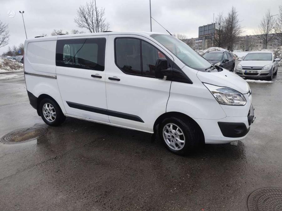 Balts Ford Transit Custom 2016 Klaipėda, ar dzinēja tilpumu 2.20 L un nobraukumu 194 tūkst. km par 5500 €, foto 6 vietnē AUTOMOTO.COM.LV