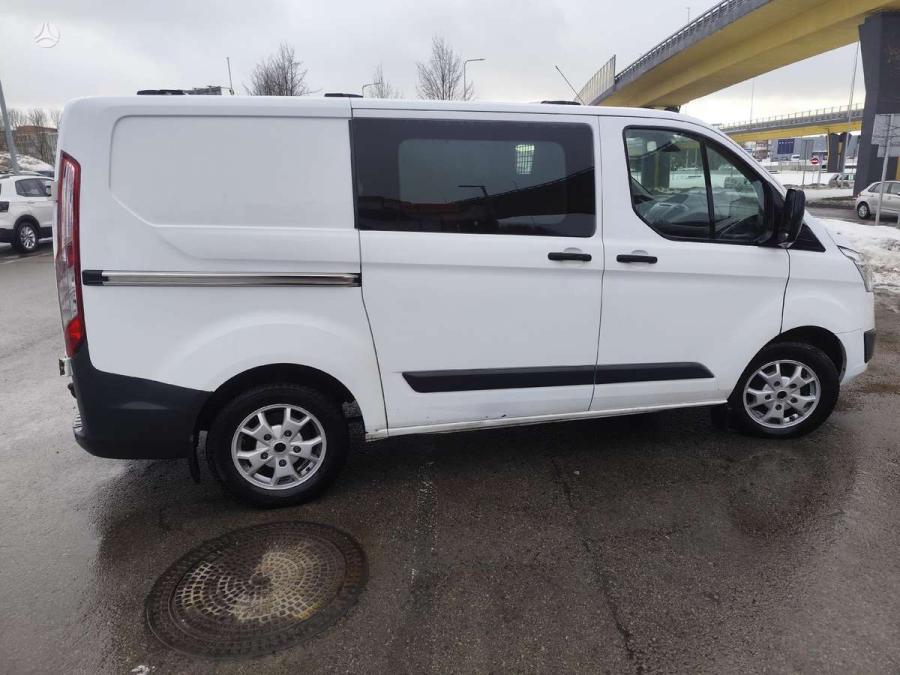Balts Ford Transit Custom 2016 Klaipėda, ar dzinēja tilpumu 2.20 L un nobraukumu 194 tūkst. km par 5500 €, foto 7 vietnē AUTOMOTO.COM.LV