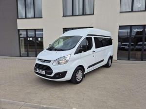 White Ford Transit Custom 2016 in Marijampole, with an engine capacity of 2.20 L and mileage of 221 thousand km for 12500 €, photo 4 on AUTOMOTO.COM.LV