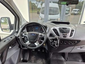 White Ford Transit Custom 2016 in Marijampole, with an engine capacity of 2.20 L and mileage of 221 thousand km for 12500 €, photo 13 on AUTOMOTO.COM.LV