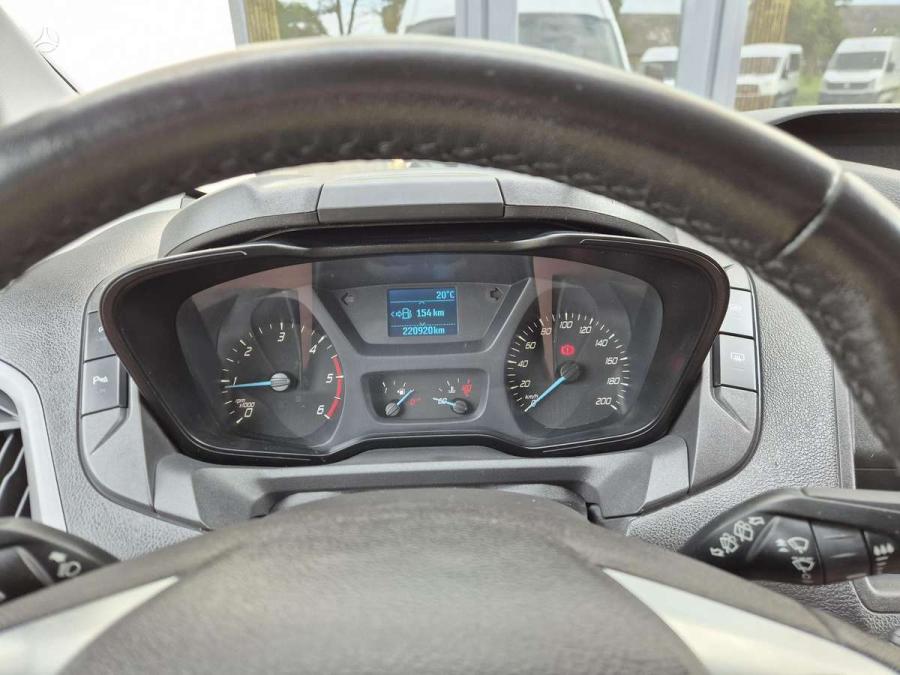 White Ford Transit Custom 2016 in Marijampole, with an engine capacity of 2.20 L and mileage of 221 thousand km for 12500 €, photo 16 on AUTOMOTO.COM.LV