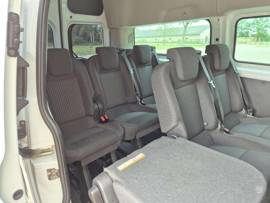 White Ford Transit Custom 2016 in Marijampole, with an engine capacity of 2.20 L and mileage of 221 thousand km for 12500 €, photo 22 on AUTOMOTO.COM.LV