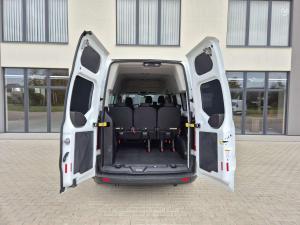 White Ford Transit Custom 2016 in Marijampole, with an engine capacity of 2.20 L and mileage of 221 thousand km for 12500 €, photo 28 on AUTOMOTO.COM.LV
