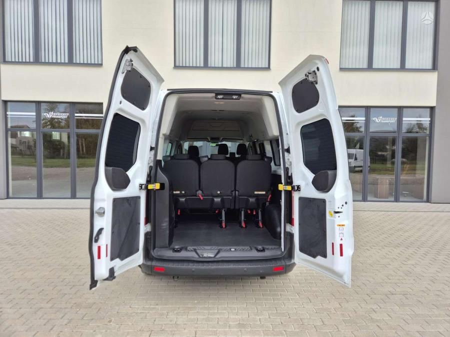 White Ford Transit Custom 2016 in Marijampole, with an engine capacity of 2.20 L and mileage of 221 thousand km for 12500 €, photo 28 on AUTOMOTO.COM.LV