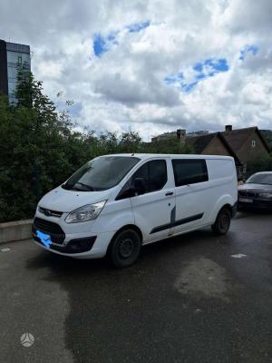 White Ford Transit Custom 2016 in Vilnius, with an engine capacity of 2.20 L and mileage of 352 thousand km for 4100 €, photo  on AUTOMOTO.COM.LV