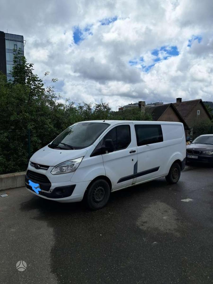 Balts Ford Transit Custom 2016 Viļņa, ar dzinēja tilpumu 2.20 L un nobraukumu 352 tūkst. km par 4100 €, foto 1 vietnē AUTOMOTO.COM.LV