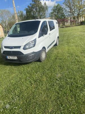 White Ford Transit Custom 2016 in Siauliai, with an engine capacity of 2.20 L and mileage of 313 thousand km for 7500 €, photo  on AUTOMOTO.COM.LV