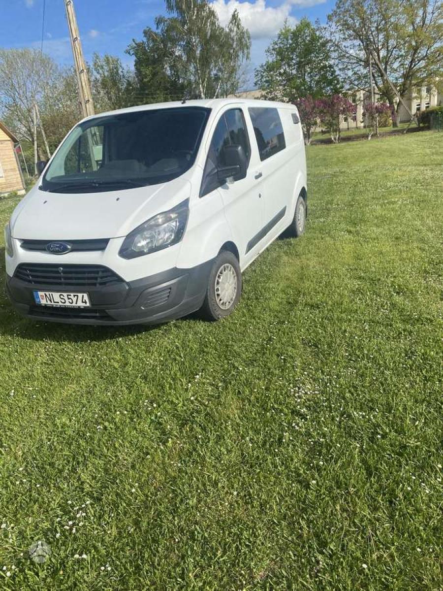 Balts Ford Transit Custom 2016 Šauļi, ar dzinēja tilpumu 2.20 L un nobraukumu 313 tūkst. km par 7500 €, foto 1 vietnē AUTOMOTO.COM.LV