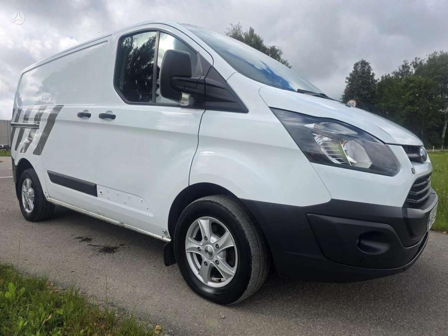 White Ford Transit Custom 2016 in Marijampole, with an engine capacity of 0.00 L and mileage of 257 thousand km for 4200 €, photo 4 on AUTOMOTO.COM.LV