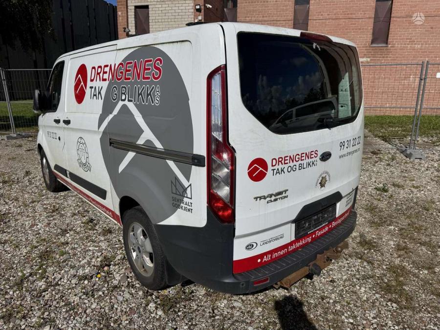 Balts Ford Transit Custom 2016 Klaipėda, ar dzinēja tilpumu 2.00 L un nobraukumu 209 tūkst. km par 3900 €, foto 4 vietnē AUTOMOTO.COM.LV