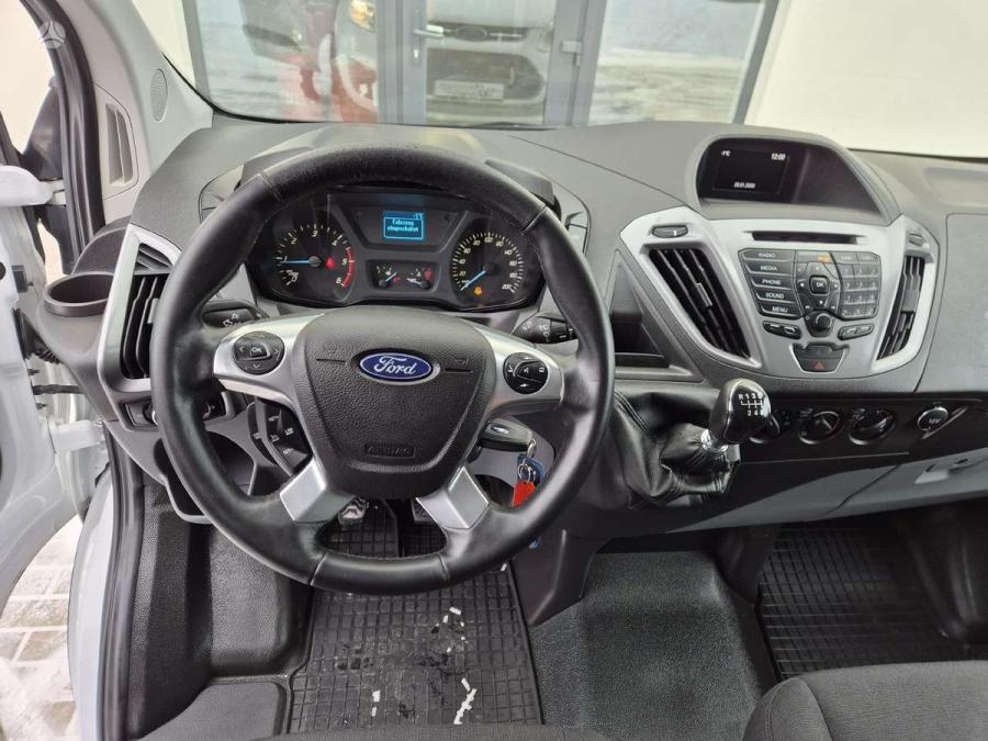 Balts Ford Transit Custom 2017 Marijampole, ar dzinēja tilpumu 2.00 L un nobraukumu 180 tūkst. km par 8000 €, foto 13 vietnē AUTOMOTO.COM.LV