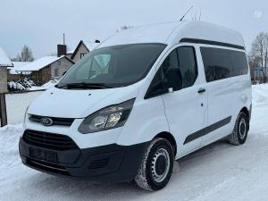 Balts Ford Transit Custom 2017 Šilalė, ar dzinēja tilpumu 2.00 L un nobraukumu 159 tūkst. km par 10390 €, foto  vietnē AUTOMOTO.COM.LV