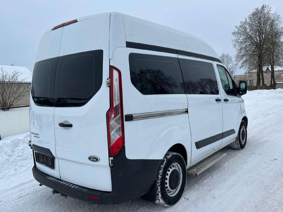 Balts Ford Transit Custom 2017 Šilalė, ar dzinēja tilpumu 2.00 L un nobraukumu 159 tūkst. km par 10390 €, foto 4 vietnē AUTOMOTO.COM.LV