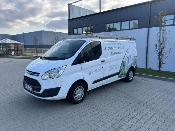 White Ford Transit Custom 2017 in Kaunas, with an engine capacity of 2.00 L and mileage of 198 thousand km for 7500 €, photo 1 on AUTOMOTO.COM.LV