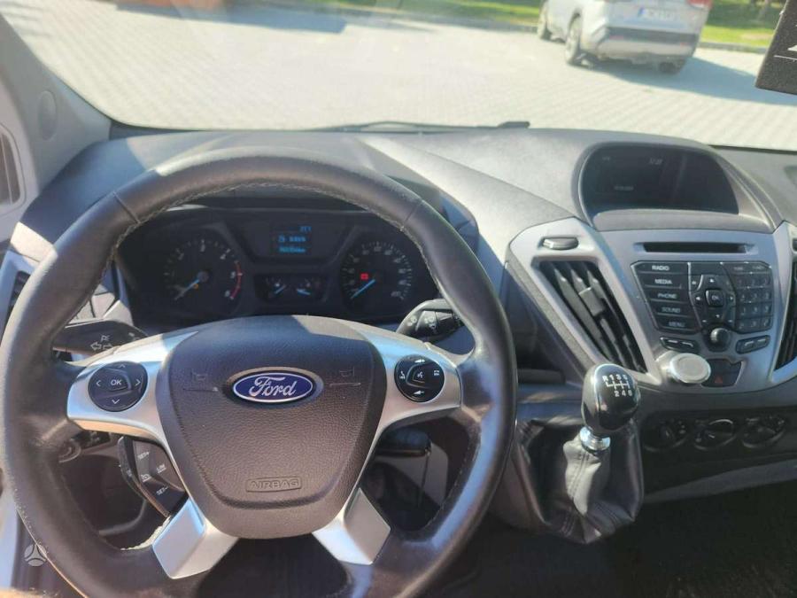Balts Ford Transit Custom 2017 Šauļi, ar dzinēja tilpumu 0.00 L un nobraukumu 265 tūkst. km par 6900 €, foto 13 vietnē AUTOMOTO.COM.LV