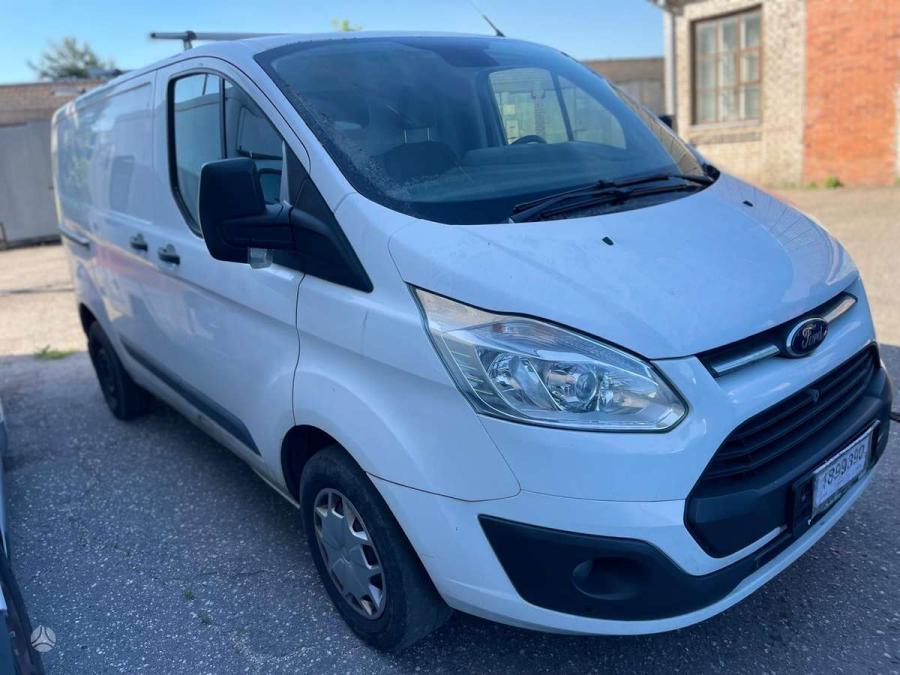 Balts Ford Transit Custom 2017 Tauragė, ar dzinēja tilpumu 1.99 L un nobraukumu 222 tūkst. km par 3400 €, foto 7 vietnē AUTOMOTO.COM.LV