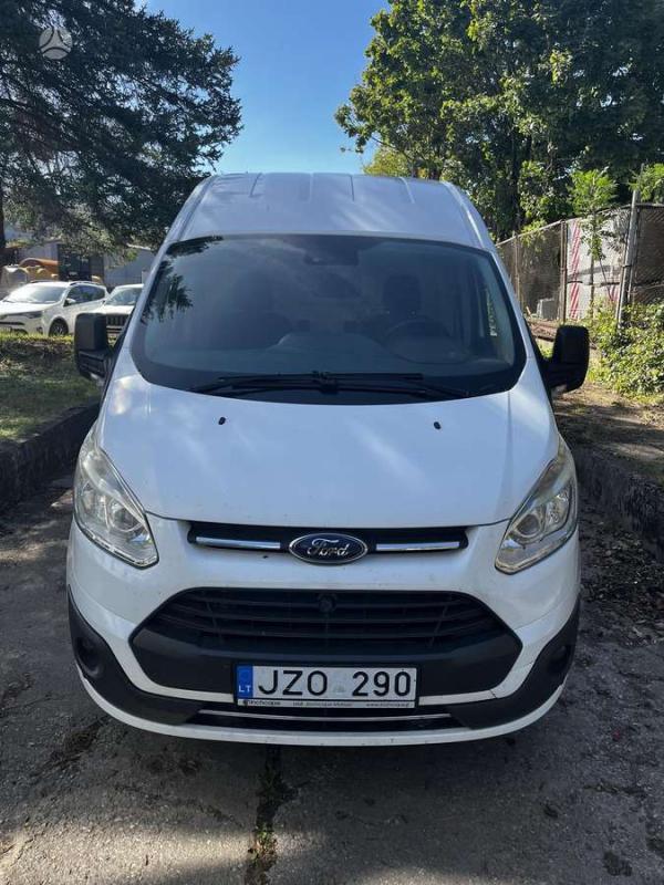Ford Transit Custom 2017 Kauņa vietnē Balts Ford Transit Custom 2017 Kauņa, ar dzinēja tilpumu 2.00 L un nobraukumu 252 tūkst. km par 8349 €, foto 3 vietnē AUTOMOTO.COM.LV