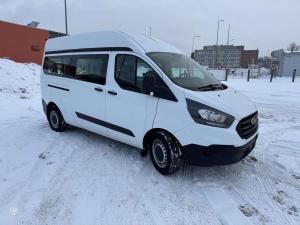 White Ford Transit Custom 2018 in Taurage, with an engine capacity of 2.00 L and mileage of 136 thousand km for 11300 €, photo  on AUTOMOTO.COM.LV