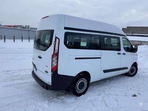 White Ford Transit Custom 2018 in Taurage, with an engine capacity of 2.00 L and mileage of 136 thousand km for 11300 €, photo 3 on AUTOMOTO.COM.LV