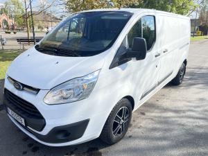 Balts Ford Transit Custom 2018 Šauļi, ar dzinēja tilpumu 2.00 L un nobraukumu 305 tūkst. km par 7050 €, foto  vietnē AUTOMOTO.COM.LV