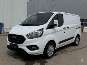 White Ford Transit Custom 2018 in Rokiskis, with an engine capacity of 2.00 L and mileage of 142 thousand km for 9400 €, photo  on AUTOMOTO.COM.LV