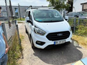 Balts Ford Transit Custom 2018 Utena, ar dzinēja tilpumu 2.00 L un nobraukumu 226 tūkst. km par 11900 €, foto  vietnē AUTOMOTO.COM.LV