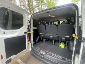White Ford Transit Custom 2018 in Klaipeda, with an engine capacity of 2.00 L and mileage of 263 thousand km for 16000 €, photo 9 on AUTOMOTO.COM.LV