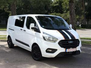 Balts Ford Transit Custom 2018 Alīta, ar dzinēja tilpumu 2.00 L un nobraukumu 290 tūkst. km par 8500 €, foto  vietnē AUTOMOTO.COM.LV