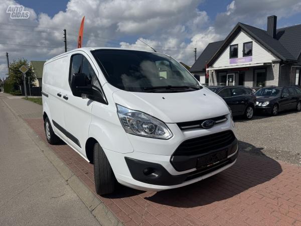 Ford Transit Custom 2018 in Kaunas on AUTOMOTO.COM.LV White Ford Transit Custom 2018 in Kaunas, with an engine capacity of 2.00 L and mileage of 243 thousand km for 6999 €, photo 5 on AUTOMOTO.COM.LV