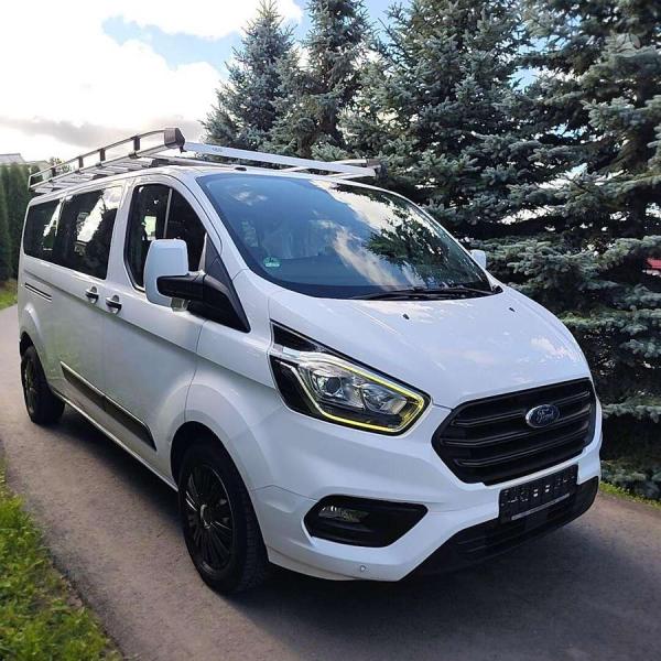 Ford Transit Custom 2018 in Utena on AUTOMOTO.COM.LV White Ford Transit Custom 2018 in Utena, with an engine capacity of 2.00 L and mileage of 227 thousand km for 14600 €, photo 1 on AUTOMOTO.COM.LV