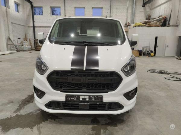 Balts Ford Transit Custom 2019 Klaipėda, ar dzinēja tilpumu 2.00 L un nobraukumu 98 tūkst. km par 13500 €, foto 2 vietnē AUTOMOTO.COM.LV
