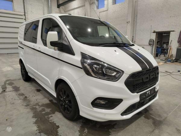 Balts Ford Transit Custom 2019 Klaipėda, ar dzinēja tilpumu 2.00 L un nobraukumu 98 tūkst. km par 13500 €, foto 3 vietnē AUTOMOTO.COM.LV