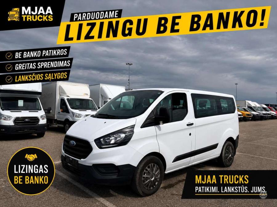 Белый Форд Транзит Кастом 2019 в Вильнюс, объемом двигателя 2.00 л и пробегом 108 тыс. км за 19900 €, фото 1 на AUTOMOTO.COM.LV
