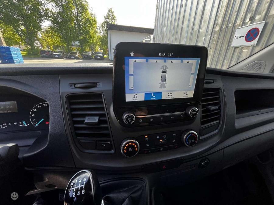 White Ford Transit Custom 2019 in Tallinn, with an engine capacity of 2.00 L and mileage of 280 thousand km for 9999 €, photo 13 on AUTOMOTO.COM.LV