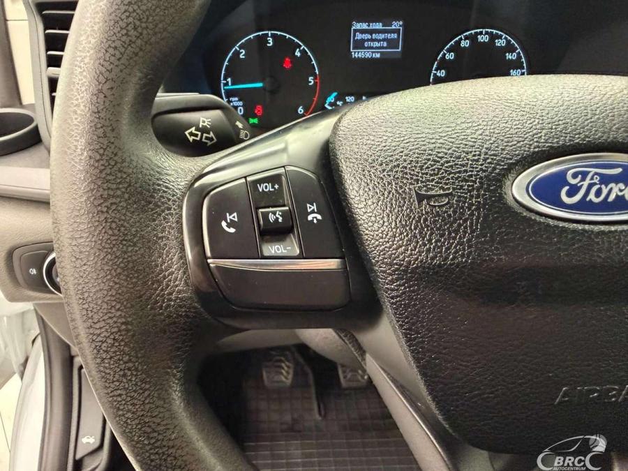 White Ford Transit Custom 2019 in Vilnius, with an engine capacity of 1.96 L and mileage of 144 thousand km for 11900 €, photo 12 on AUTOMOTO.COM.LV