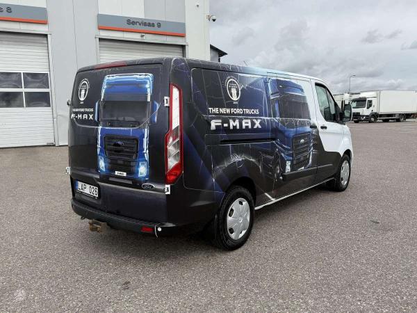 Ford Transit Custom 2019 in Kaunas on AUTOMOTO.COM.LV White Ford Transit Custom 2019 in Kaunas, with an engine capacity of 2.00 L and mileage of 344 thousand km for 8000 €, photo 7 on AUTOMOTO.COM.LV