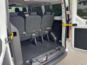 White Ford Transit Custom 2019 in Marijampole, with an engine capacity of 0.00 L and mileage of 143 thousand km for 14250 €, photo 15 on AUTOMOTO.COM.LV