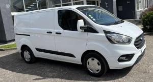 Balts Ford Transit Custom 2019 Tauragė, ar dzinēja tilpumu 2.00 L un nobraukumu 265 tūkst. km par 7700 €, foto  vietnē AUTOMOTO.COM.LV