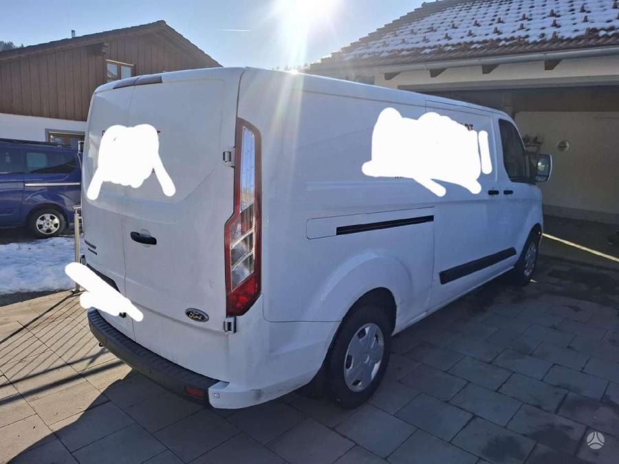 White Ford Transit Custom 2020 in Rokiskis, with an engine capacity of 2.00 L and mileage of 530 thousand km for 7900 €, photo 1 on AUTOMOTO.COM.LV