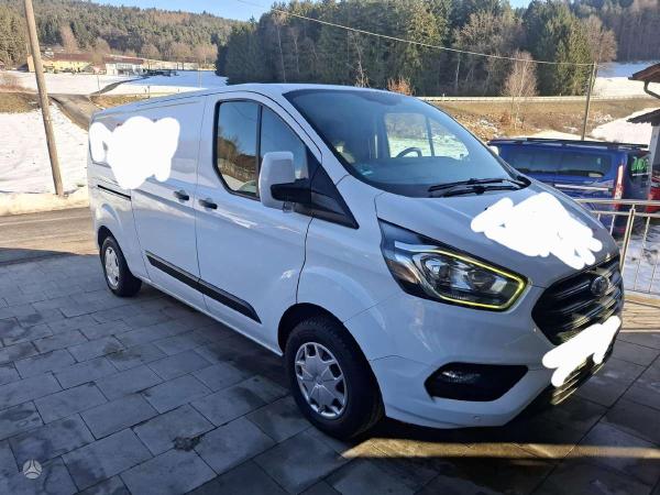 White Ford Transit Custom 2020 in Rokiskis, with an engine capacity of 2.00 L and mileage of 530 thousand km for 7900 €, photo 2 on AUTOMOTO.COM.LV