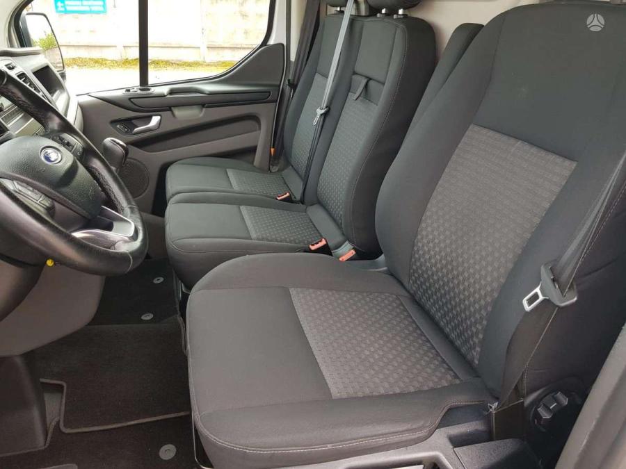 White Ford Transit Custom 2020 in Siauliai, with an engine capacity of 2.00 L and mileage of 306 thousand km for 8900 €, photo 9 on AUTOMOTO.COM.LV