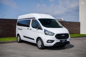 White Ford Transit Custom 2020 in Marijampole, with an engine capacity of 2.00 L and mileage of 240 thousand km for 13950 €, photo  on AUTOMOTO.COM.LV