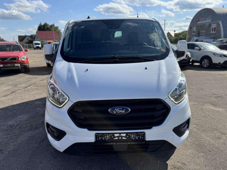White Ford Transit Custom 2020 in Radviliskis, with an engine capacity of 2.00 L and mileage of 158 thousand km for 14459 €, photo 5 on AUTOMOTO.COM.LV