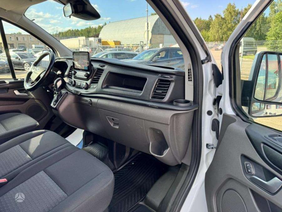 White Ford Transit Custom 2020 in Radviliskis, with an engine capacity of 2.00 L and mileage of 158 thousand km for 14459 €, photo 20 on AUTOMOTO.COM.LV