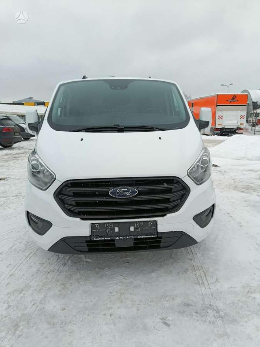 White Ford Transit Custom 2021 in Tallinn, with an engine capacity of 2.00 L and mileage of 146 thousand km for 15600 €, photo 3 on AUTOMOTO.COM.LV