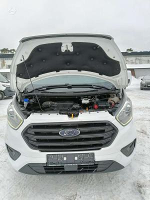 White Ford Transit Custom 2021 in Tallinn, with an engine capacity of 2.00 L and mileage of 146 thousand km for 15600 €, photo 4 on AUTOMOTO.COM.LV