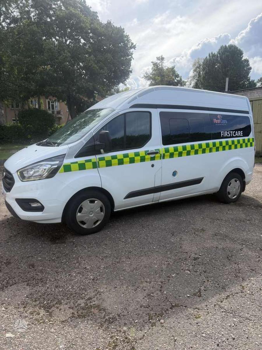 Balts Ford Transit Custom 2021 Palanga, ar dzinēja tilpumu 2.00 L un nobraukumu 295 tūkst. km par 12500 €, foto 1 vietnē AUTOMOTO.COM.LV
