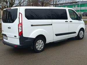 White Ford Transit Custom 2015 in Telschi, with an engine capacity of 2.20 L and mileage of 271 thousand km for 9200 €, photo 9 on AUTOMOTO.COM.LV