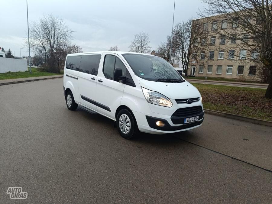 White Ford Transit Custom 2015 in Telschi, with an engine capacity of 2.20 L and mileage of 271 thousand km for 9200 €, photo 11 on AUTOMOTO.COM.LV