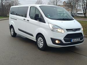 White Ford Transit Custom 2015 in Telschi, with an engine capacity of 2.20 L and mileage of 271 thousand km for 9200 €, photo 12 on AUTOMOTO.COM.LV